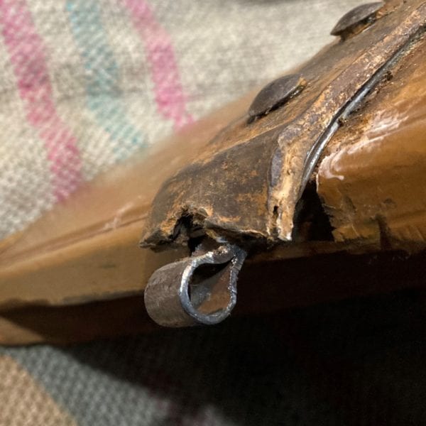 Tom Latané Makes Repairs to Trunk Hardware | Vesterheim Norwegian-American