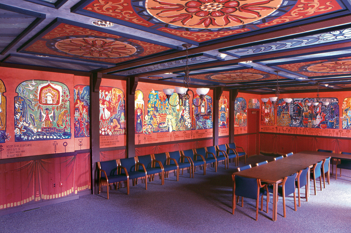 Vesterheim's Primstav Murals | Vesterheim Norwegian-American